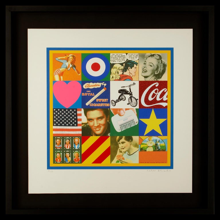 Peter Blake - Some of the Sources of Pop Art III, signed silkscreen by ...