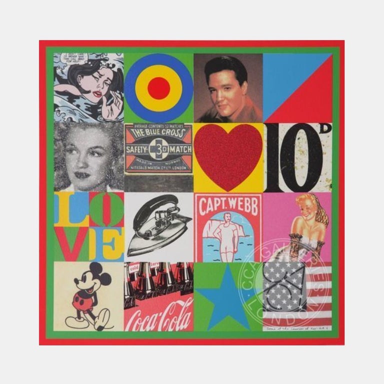 Peter Blake - Some of the Sources of Pop Art VI For Sale at 1stDibs