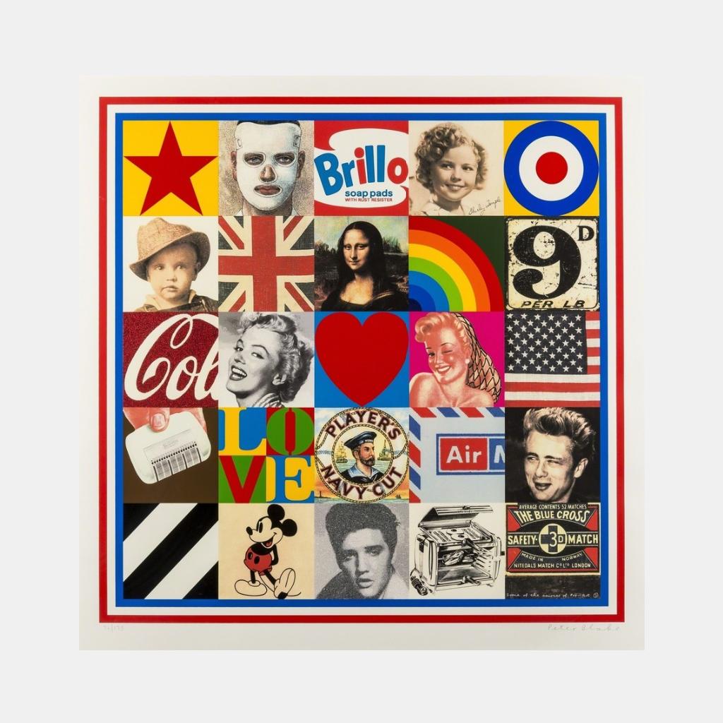 Peter Blake - Piccadilly Circus - The Convention of Comic Book ...