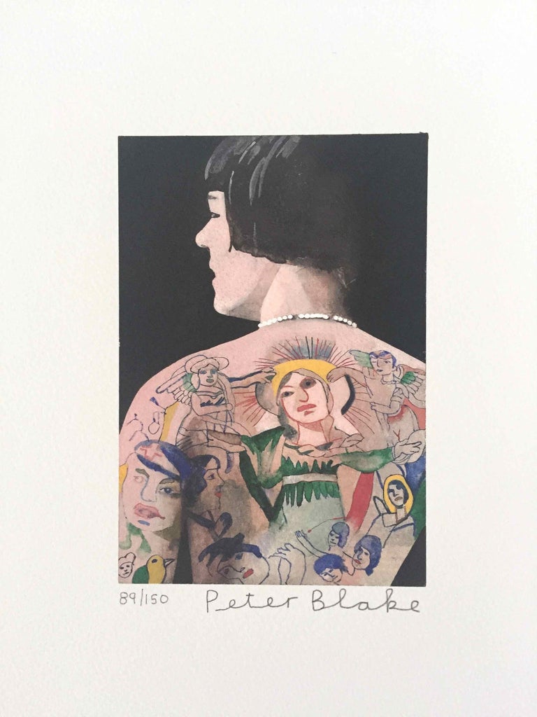 Peter Blake - Tattooed People, Betty: Limited Edition Print by Sir ...