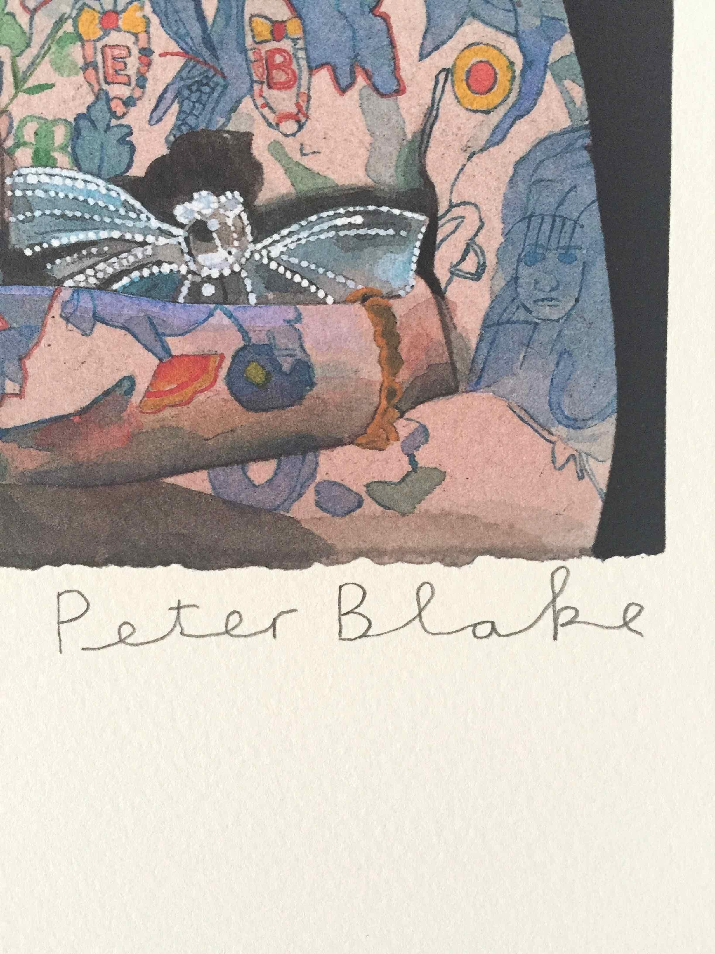 Peter Blake - Tattooed People, Emily: Limited Edition Print by Sir ...