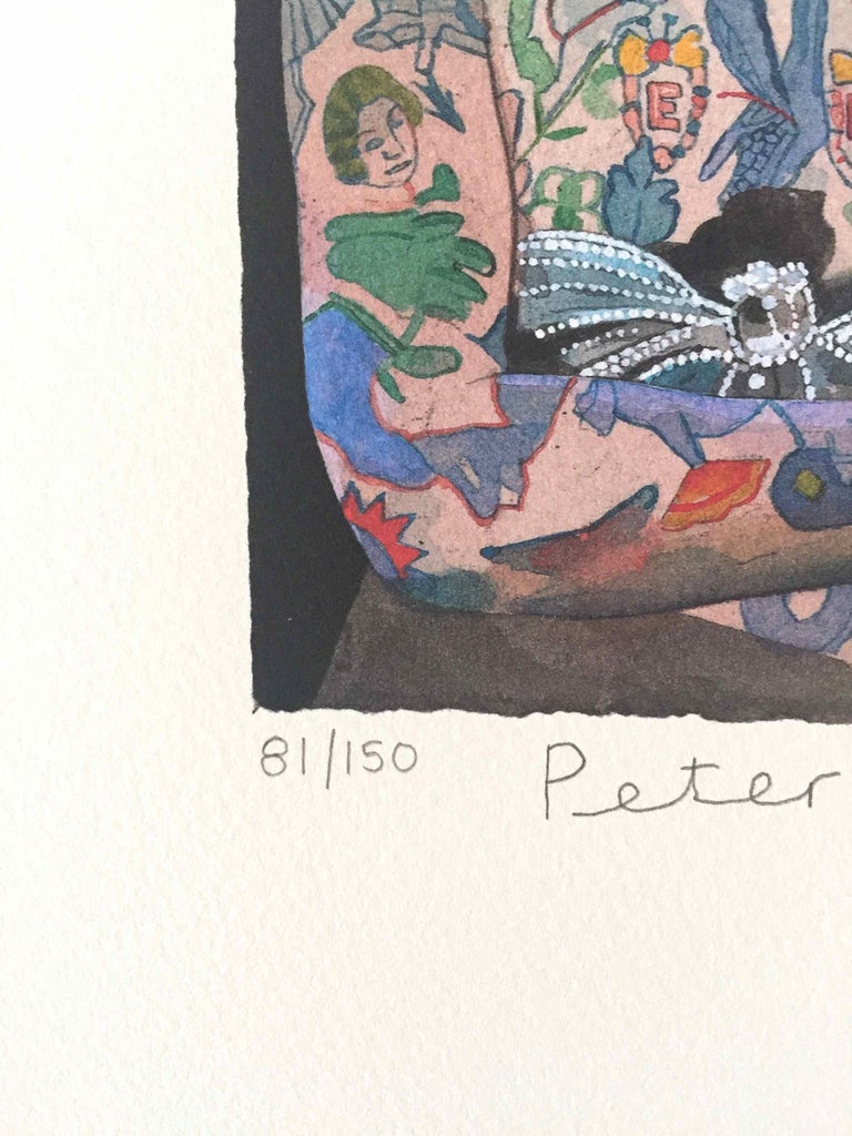 Peter Blake - Tattooed People, Emily: Limited Edition Print by Sir ...