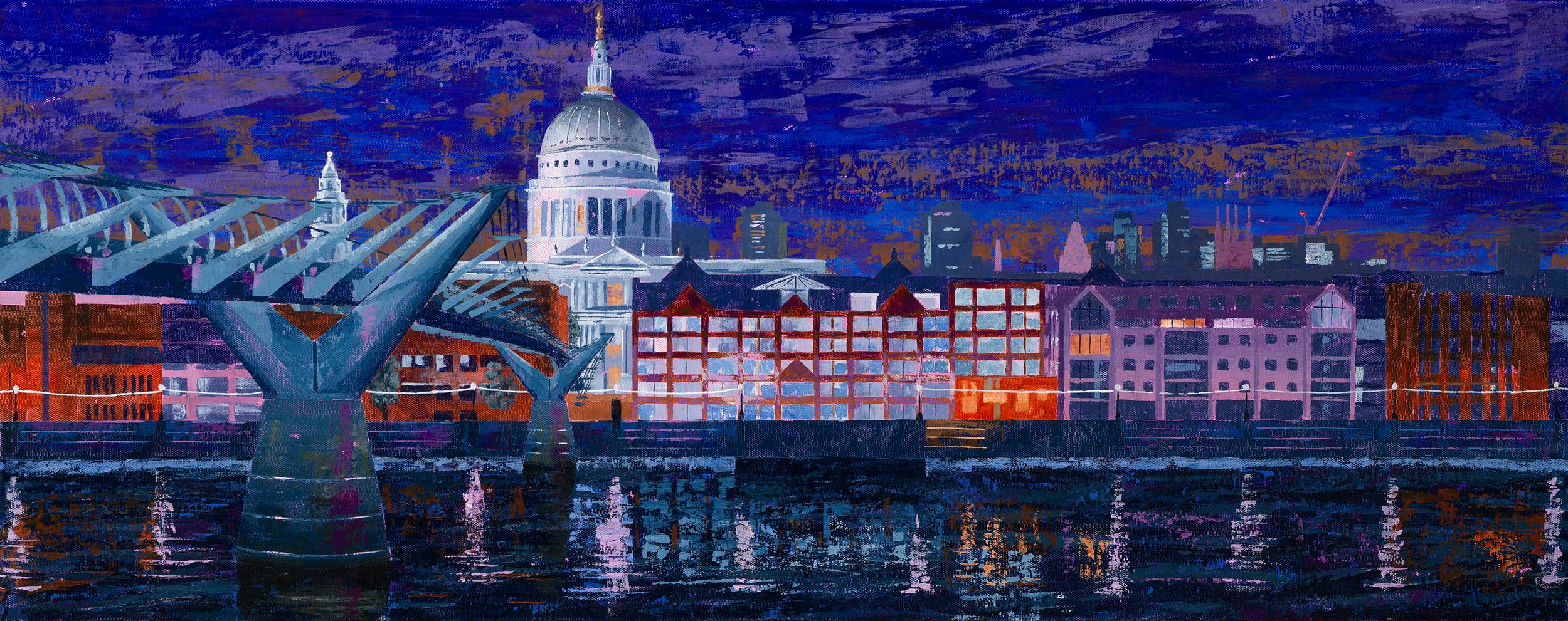 Peter Brimelow RIBA – St. Paul's and Millennium Bridge - Londoner ...