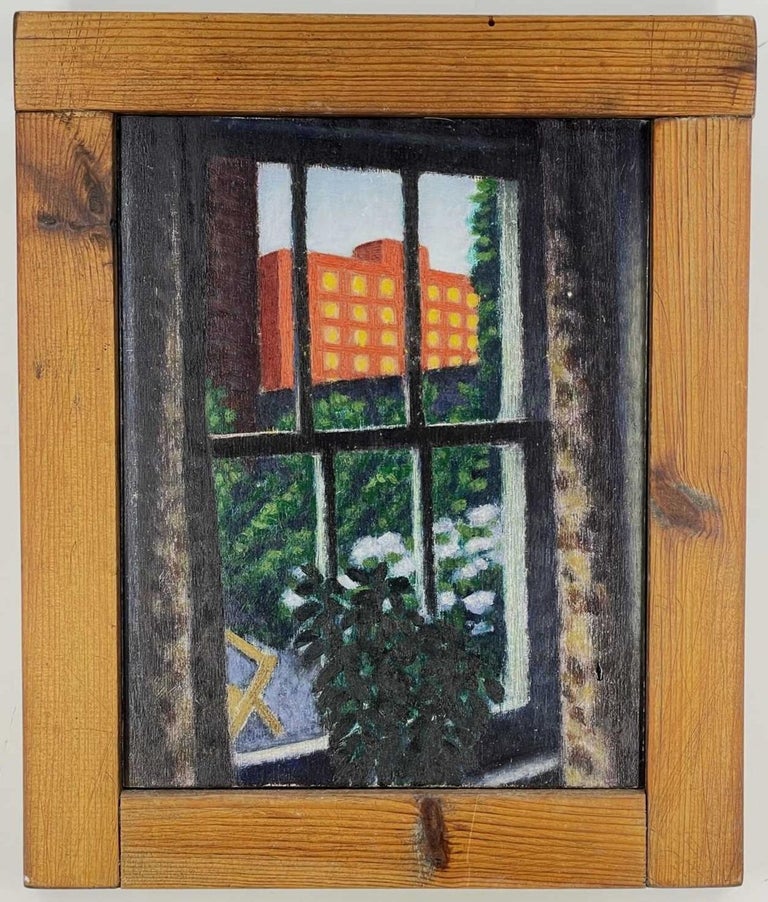 Peter Bunting - Sunset at Hackney - 20th Century London Window Interior ...