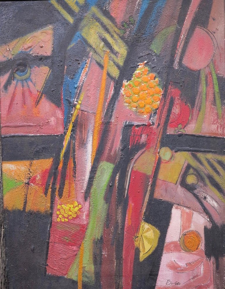 Peter Busa - Untitled Abstract Expressionist painting at 1stDibs