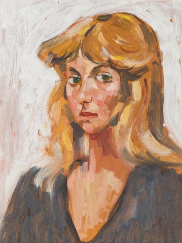 Peter Collins ARCA - Peter Collins ARCA - c.1970s Oil, Portrait of a ...
