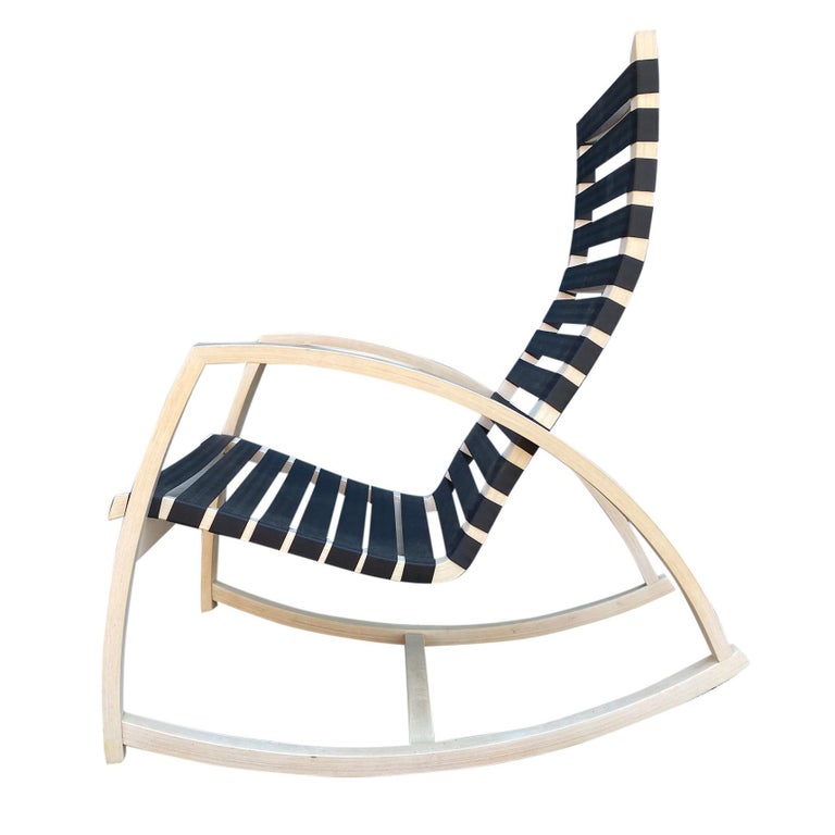 Peter Danko Design Gotham Rocking Chair Modern For Sale at 1stDibs
