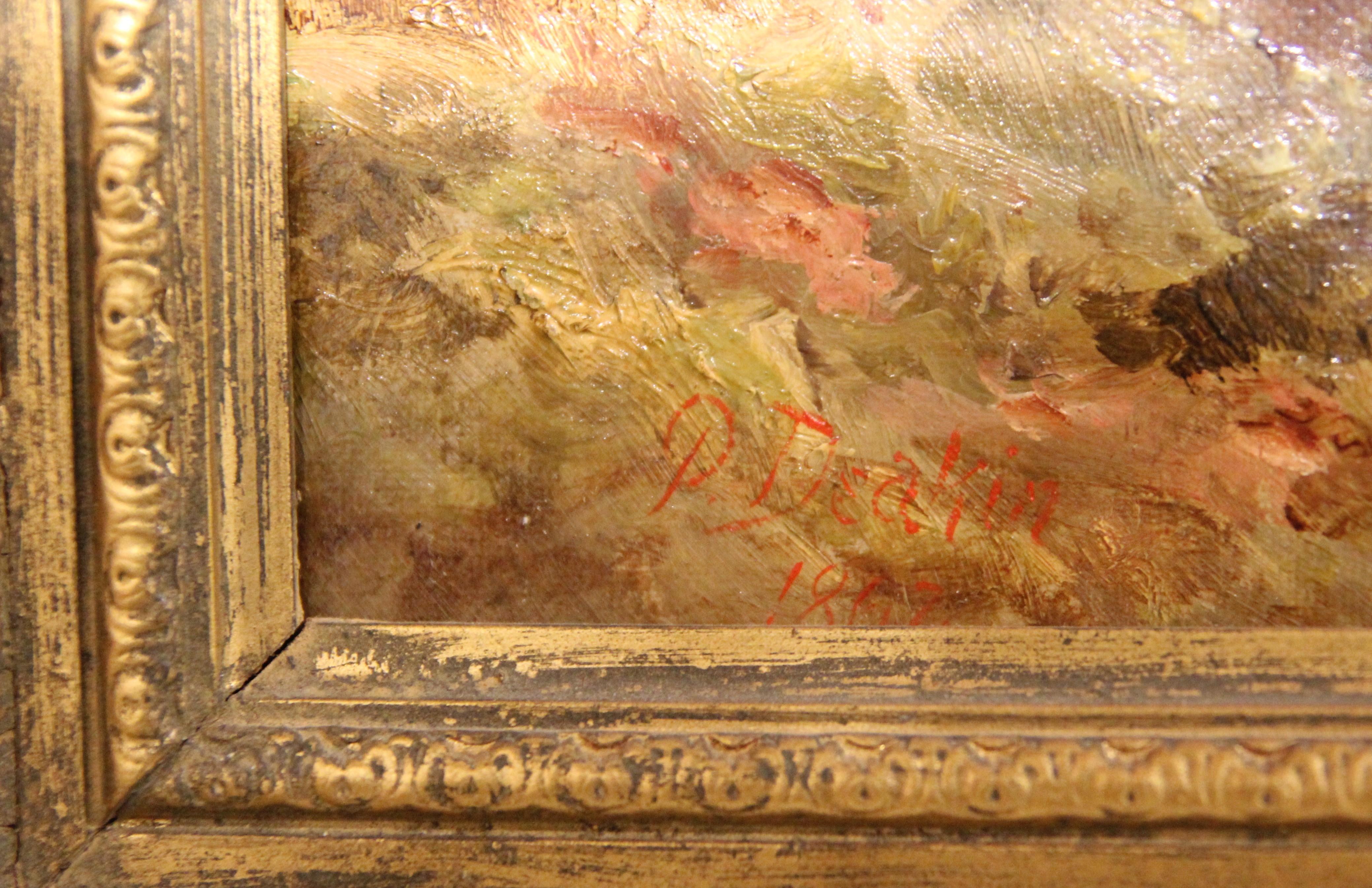 Peter Deakin - “Gipsies in the New Forest" Earth Toned Romantic ...