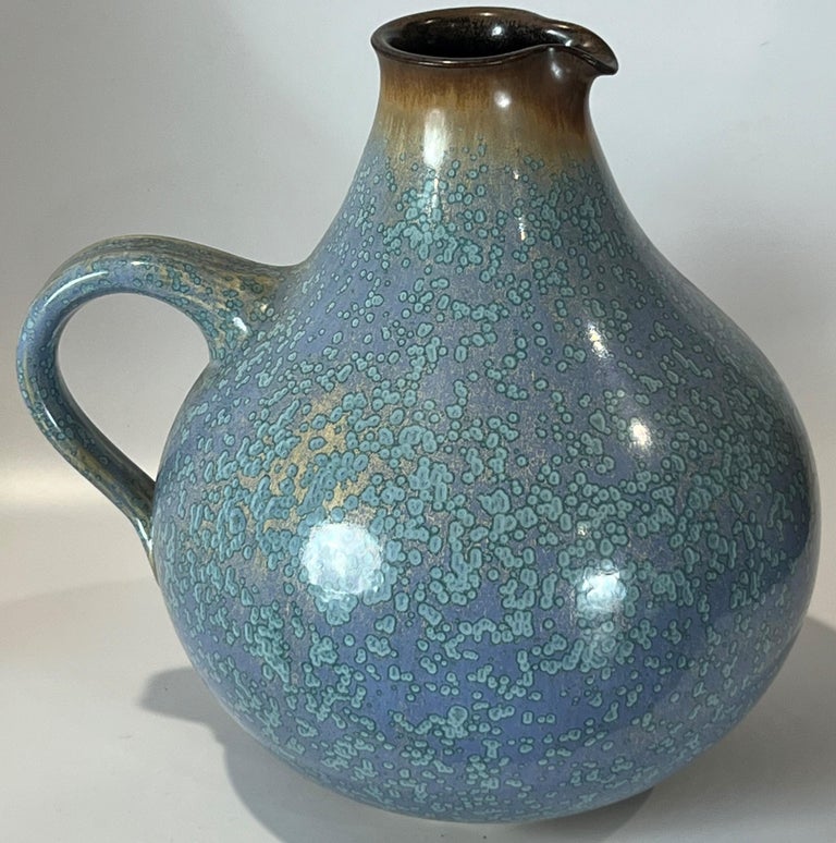 Peter Delius Crystalline Exaggerated Flagon Ale Pitcher Form Postmodern ...