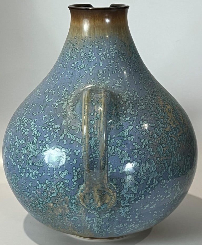 Peter Delius Crystalline Exaggerated Flagon Ale Pitcher Form Postmodern ...