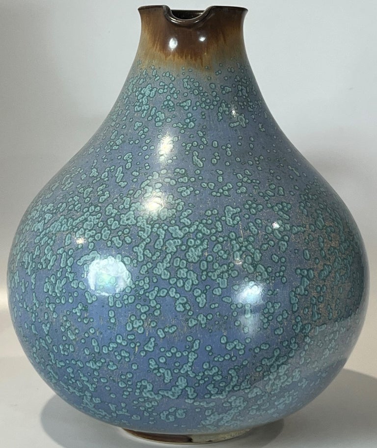 Peter Delius Crystalline Exaggerated Flagon Ale Pitcher Form Postmodern ...