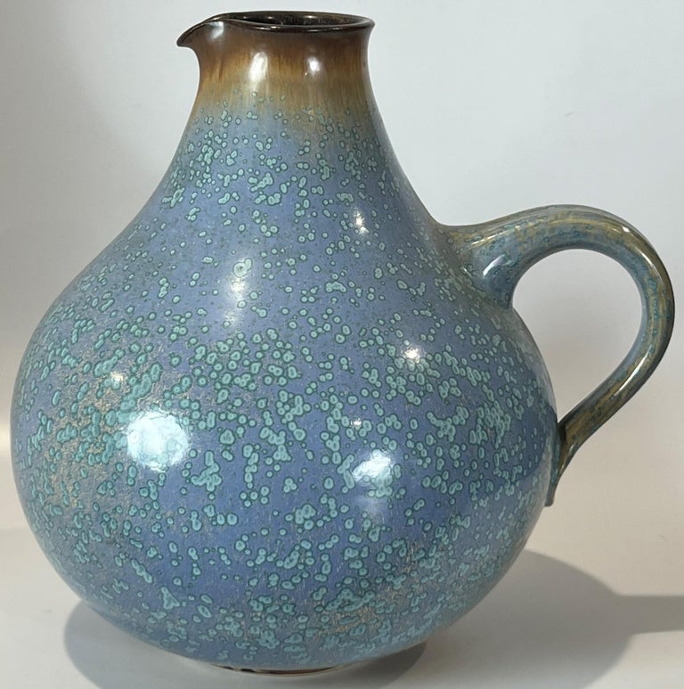 Peter Delius Crystalline Exaggerated Flagon Ale Pitcher Form Postmodern ...