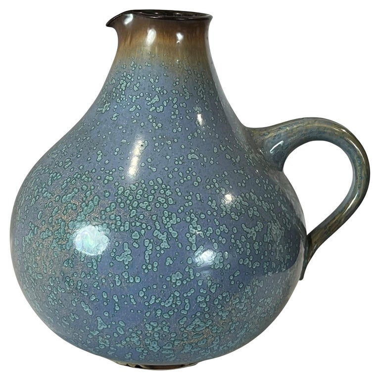 Peter Delius Crystalline Exaggerated Flagon Ale Pitcher Form Postmodern ...