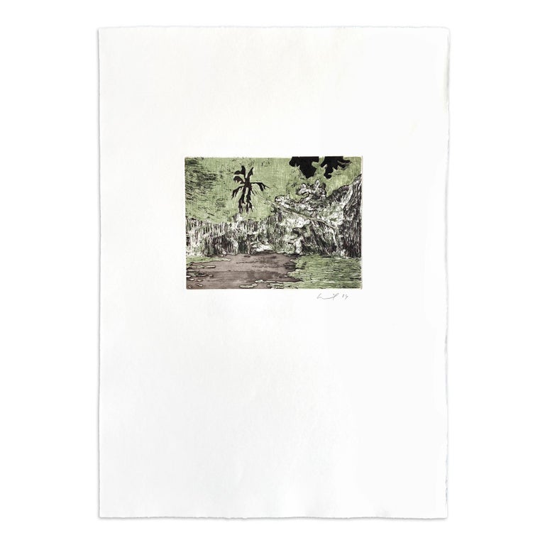 Peter Doig - Black Palm, 2004, Etching, Contemporary Art, British Art ...