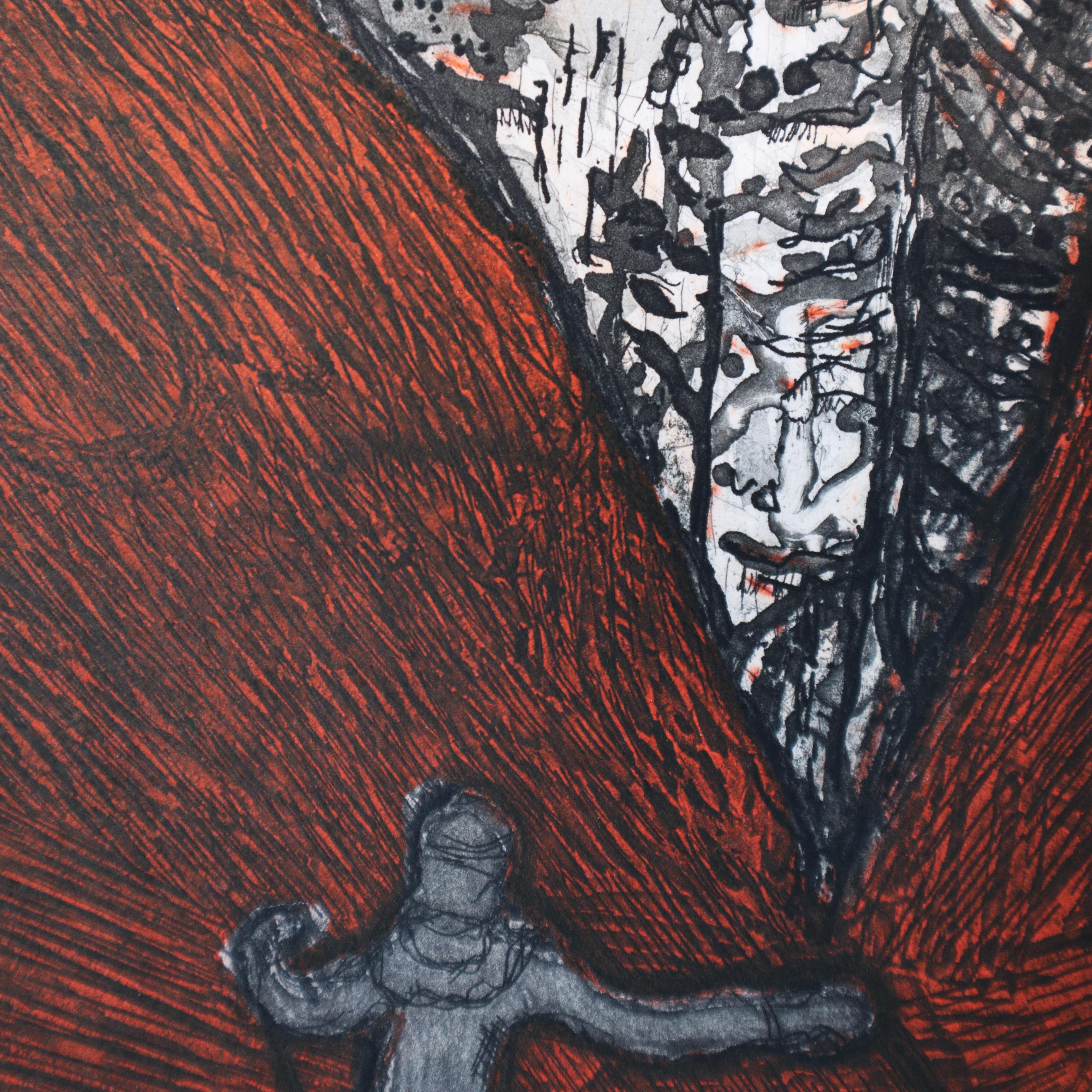 Peter Doig - Couloir (Red), 2021, Contemporary, 21st Century, Magic ...