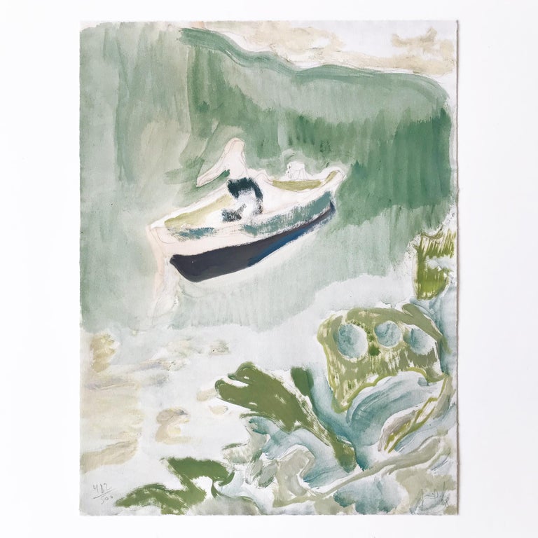 Peter Doig - Cyril''s Bay, Pigment Print and Silkscreen, Contemporary ...