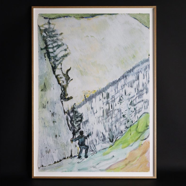 Peter Doig - D1-2 Couloir 2, 2022, Peter Doig, Contemporary, 21st ...
