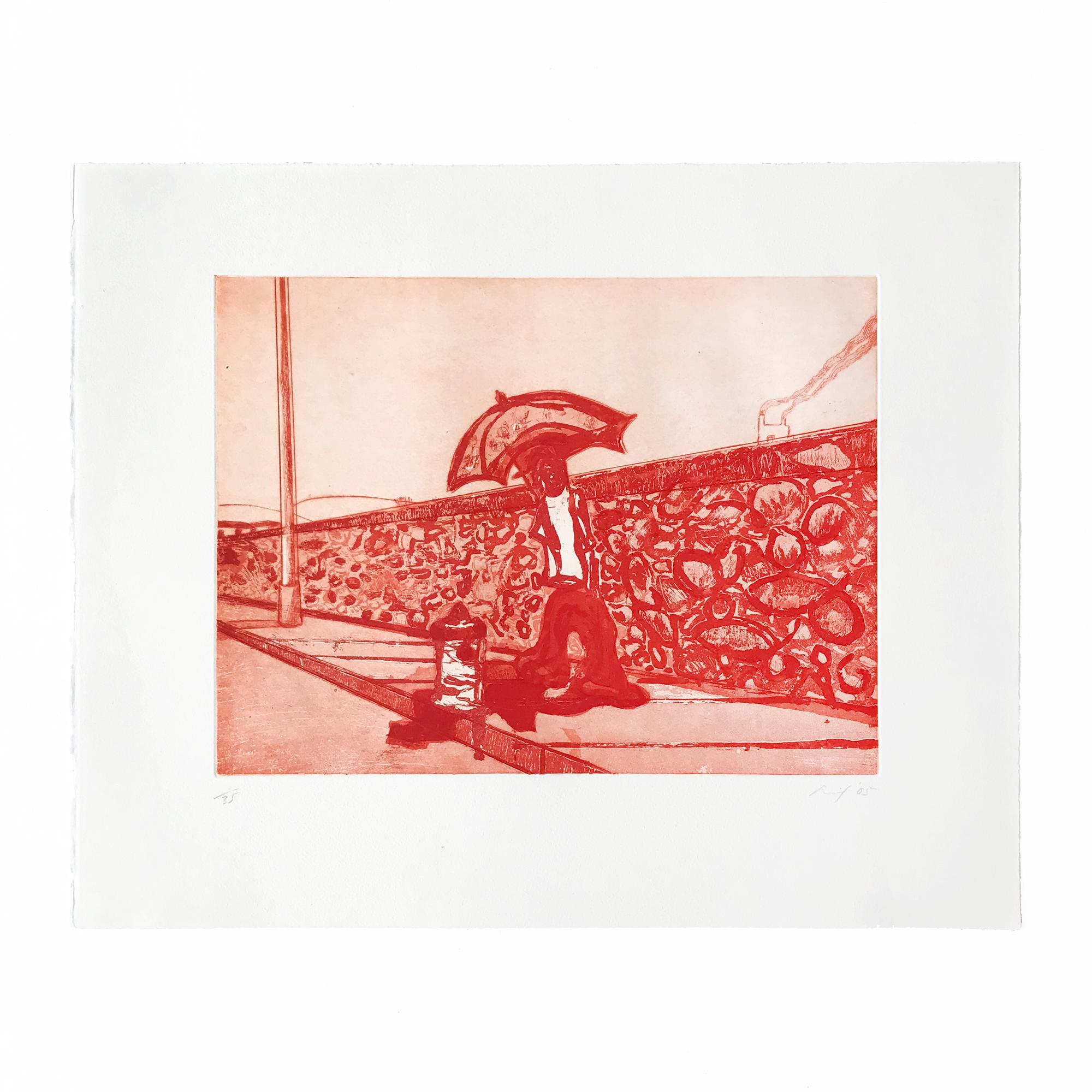 Marc Chagall David Ascending The Mount Of Olives At 1stdibs