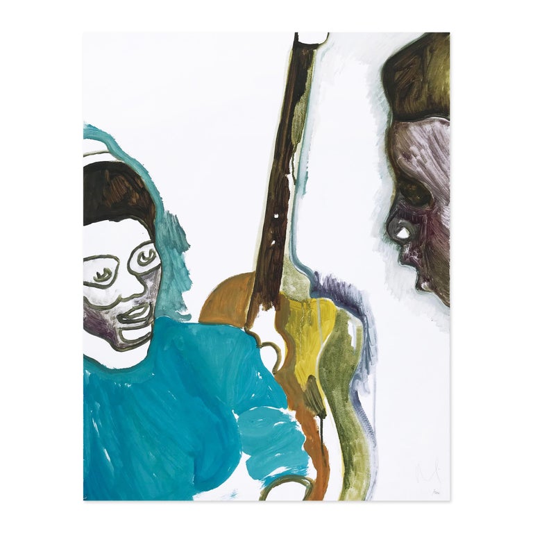 Peter Doig - Peter Doig, Two Students - Signed print, 2008 ...