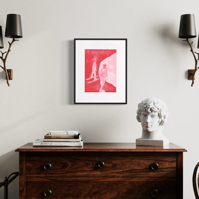 Peter Doig - Two Brothers (Red), 2021 , Contemporary, 21st Century ...