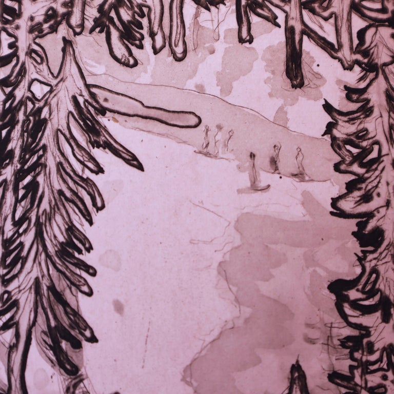 Peter Doig - Wall of Death, 2021, Contemporary, 21st Century, Magic ...