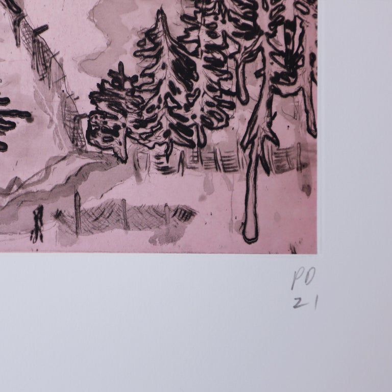 Peter Doig - Wall of Death, 2021, Contemporary, 21st Century, Magic ...