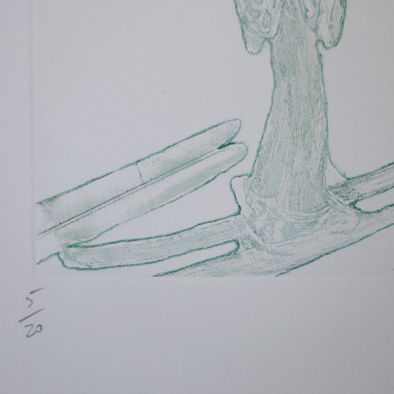 Peter Doig - Young Zermatt Skier, 2021, Contemporary, 21st Century ...