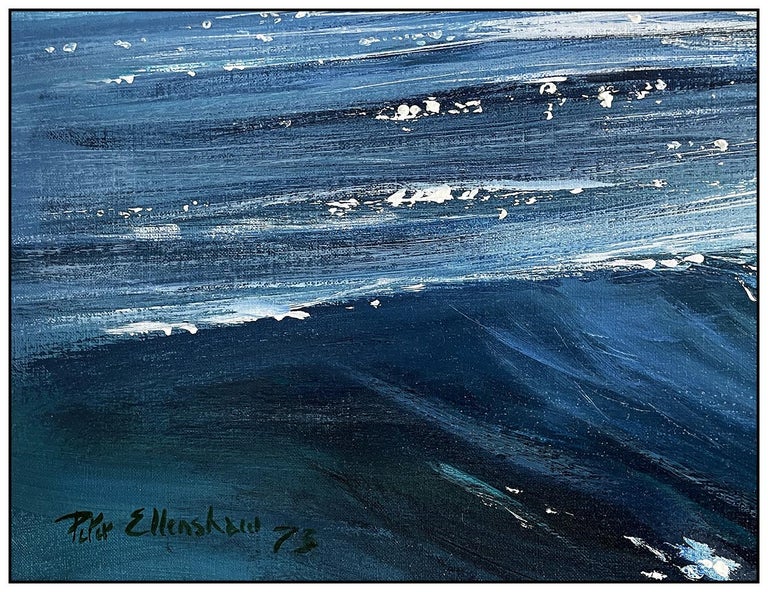Peter Ellenshaw - Peter Ellenshaw Large Oil Painting On Canvas Signed ...
