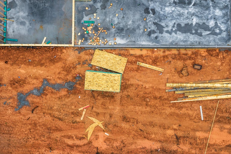 Peter Essick - "Construction Site, Mountain Park #3" Aerial Landscape ...