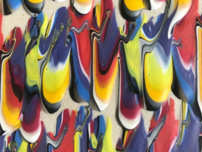 Peter Fox - "Waiver" Contemporary Abstract Drip Painting at 1stDibs