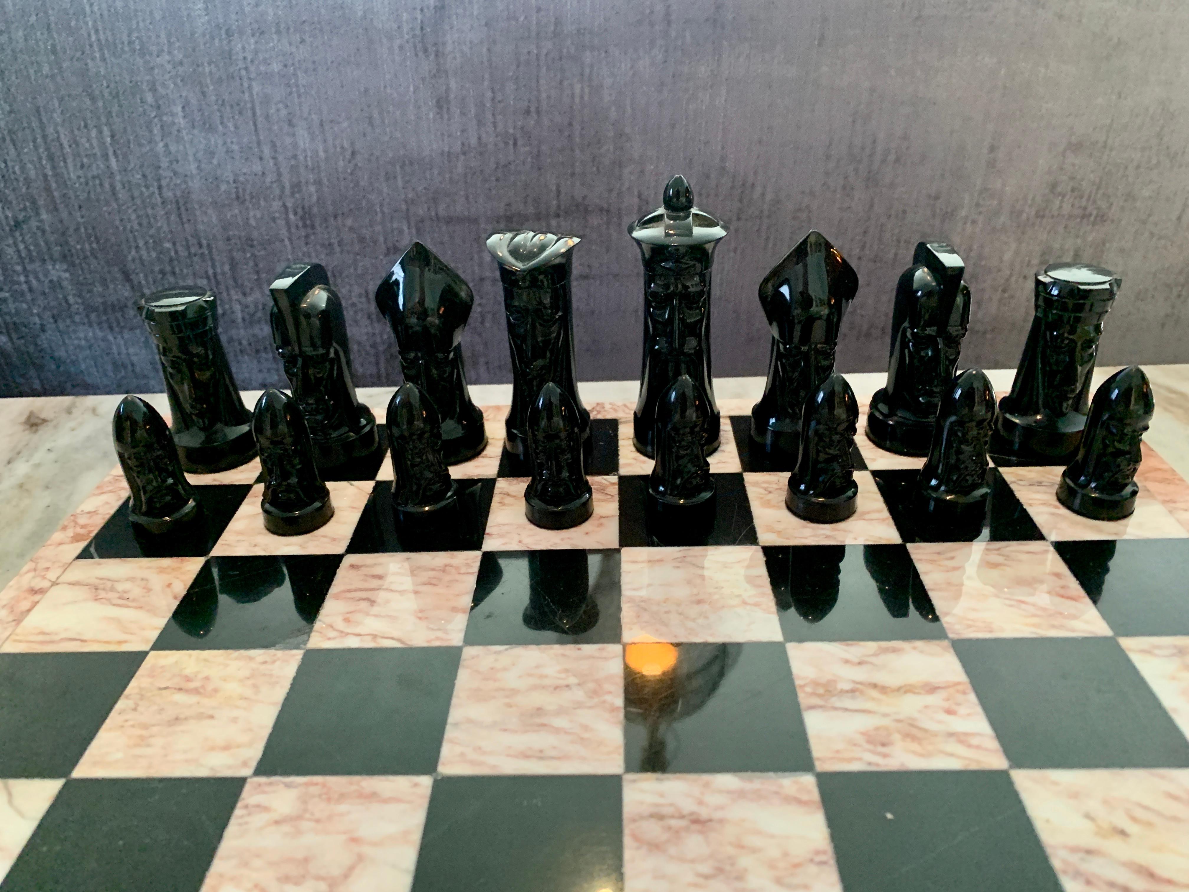 Peter Ganine Designed Chess Pieces at 1stDibs | peter ganine chess set