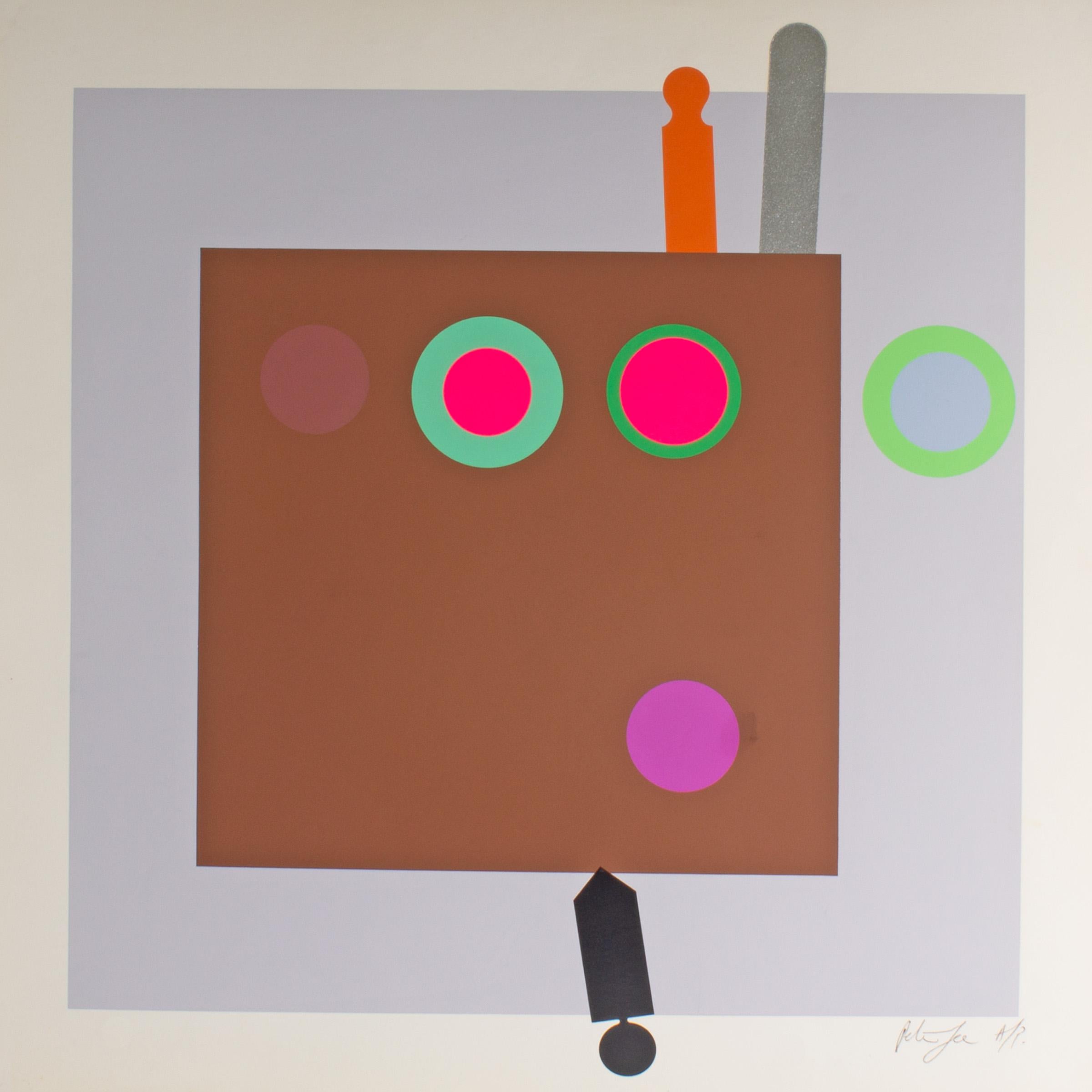 Peter Gee Signed "Harvard Target #1" Artist’s Proof Serigraph Print at ...