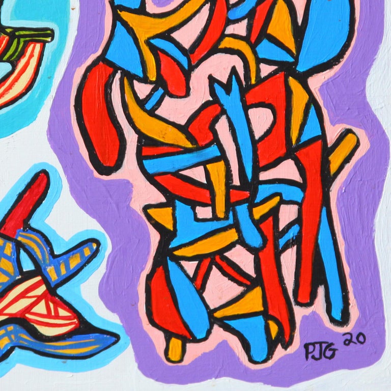 Peter Geise - Modernist Mixed Media Painting, "Grifter Fix" For Sale at ...