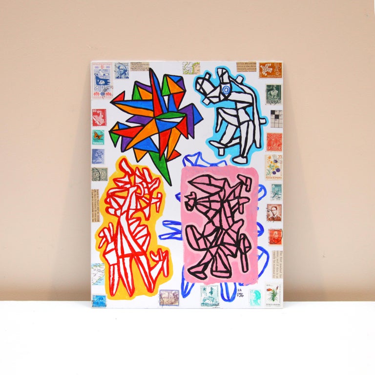 Peter Geise - Modernist Painting, "Modernist / Outsider Abstracts " For ...