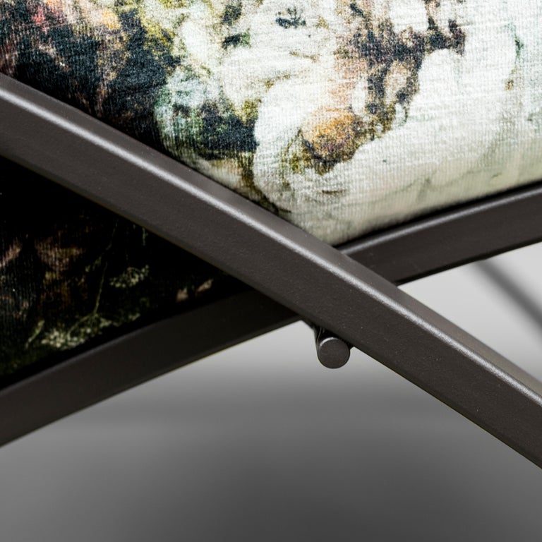 Peter Ghyczy Armhair Urban Wave 'GP03' Ristretto / Pellestrina Fabric ...