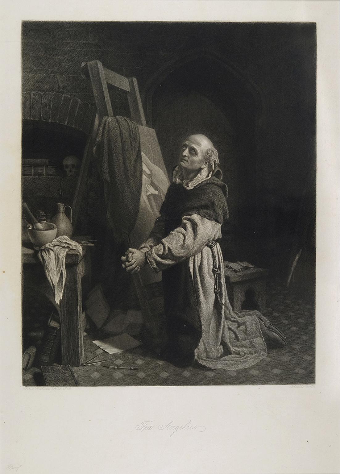 Peter Graham - Peter Graham - Fra Angelico Proof Engraving For Sale at ...