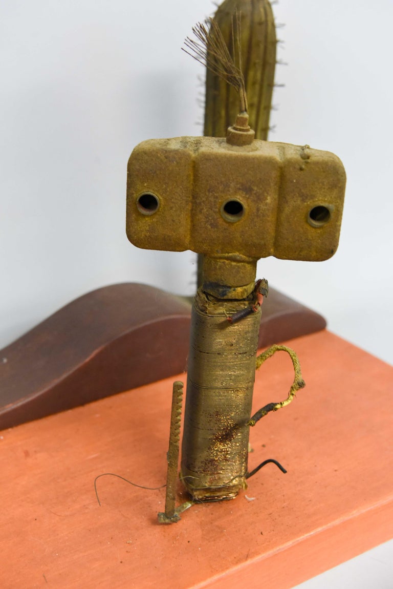 Peter Grieve 'British' Wood and Found Object Sculpture For Sale at 1stdibs