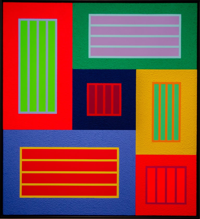 Peter Halley - Time Lapse For Sale at 1stDibs