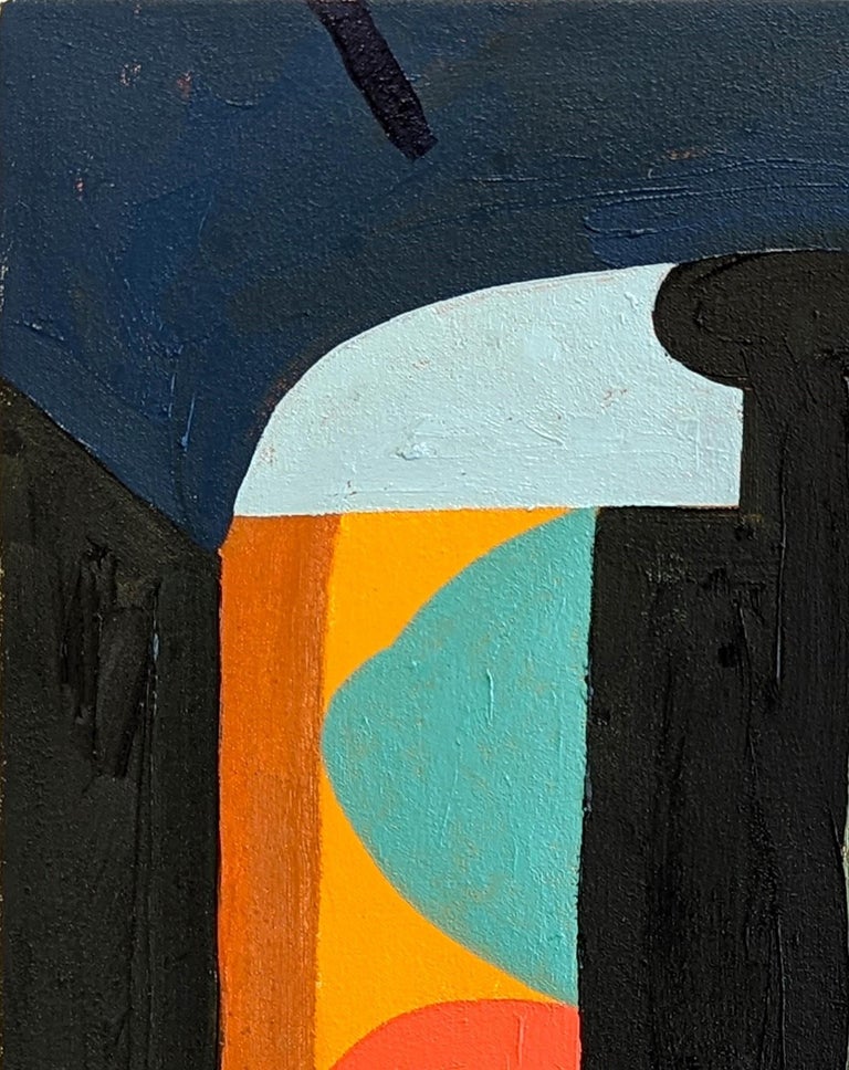 Peter Healy - "Signal" Colorful Blue, Orange, and Teal Toned ...