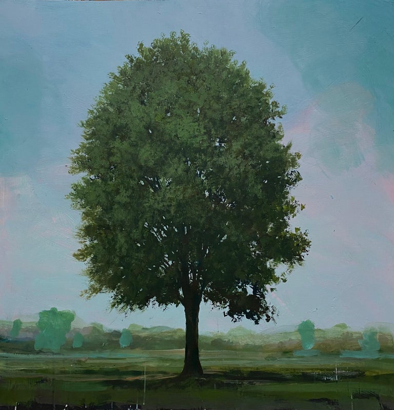 Peter Hoffer - "Erable", painting by Peter Hoffer (48x48in), 2022 For ...