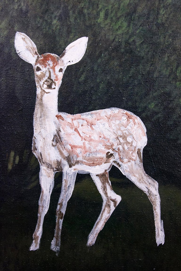 Peter Hoffer - Fawn, Painting For Sale at 1stdibs