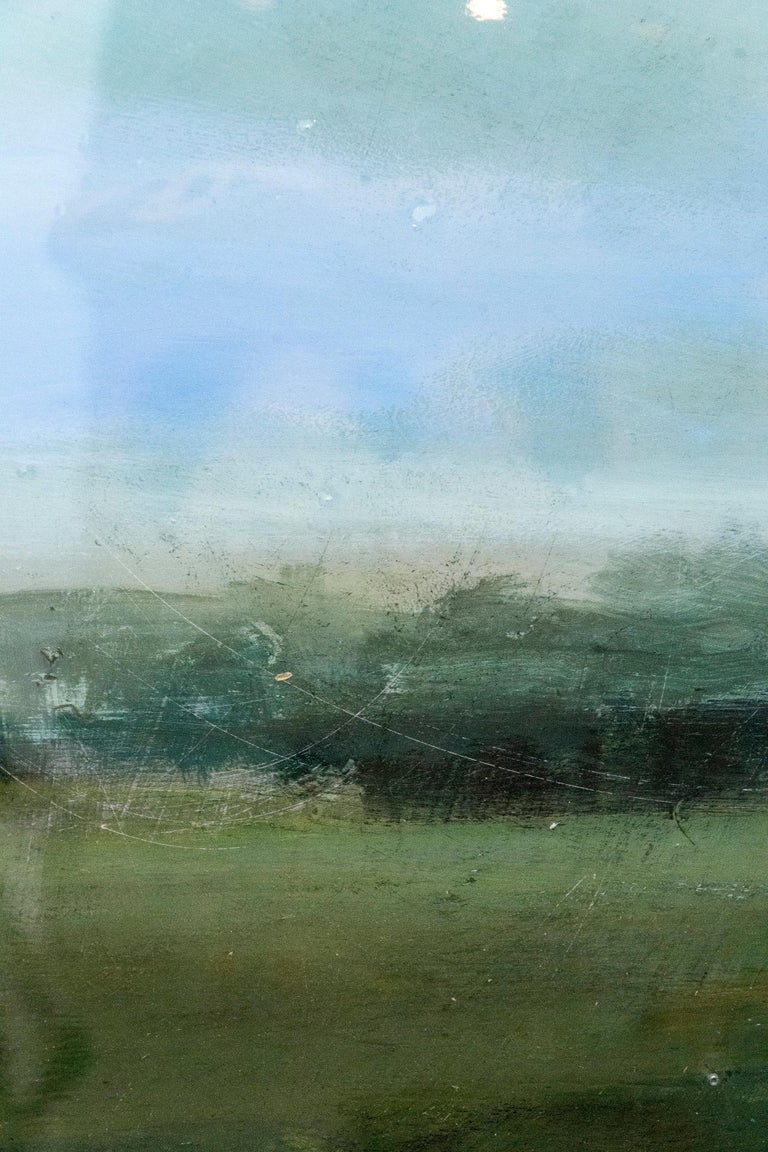 Peter Hoffer - Vice and Virtue - green, blue, horizontal landscape ...