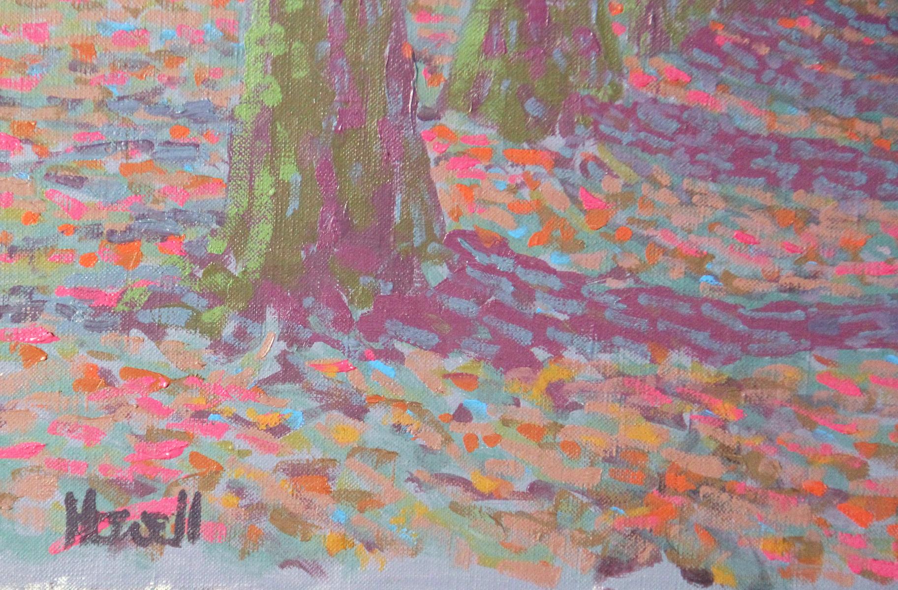 Peter Howell - Peter Howell, Forest Scene, Oil on Canvas For Sale at ...