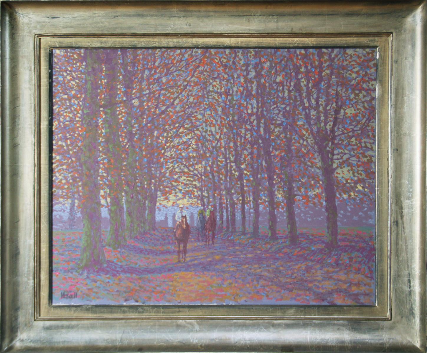 Peter Howell - Peter Howell, Forest Scene, Oil on Canvas For Sale at ...