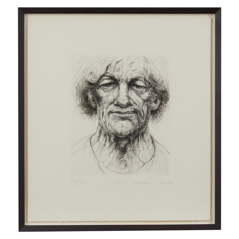 Peter Howson Underground Series Ealing Common Print, 1998 For Sale at ...