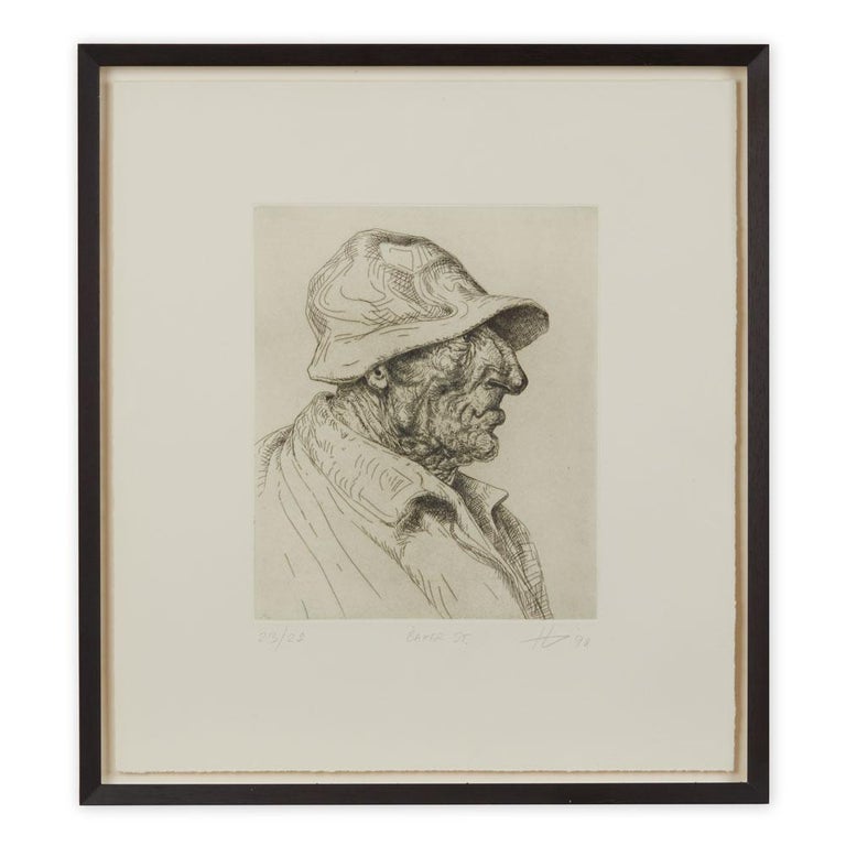 Peter Howson Underground Series Framed Baker St Print, 1998 For Sale at ...