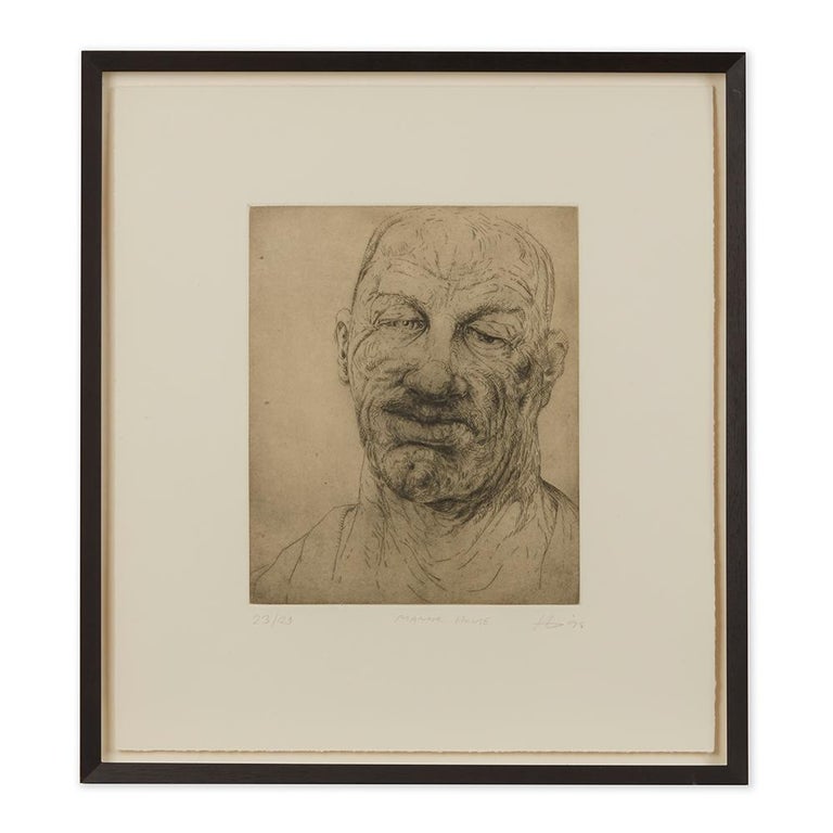 Peter Howson Underground Series Manor House Print, 1998 For Sale at 1stDibs