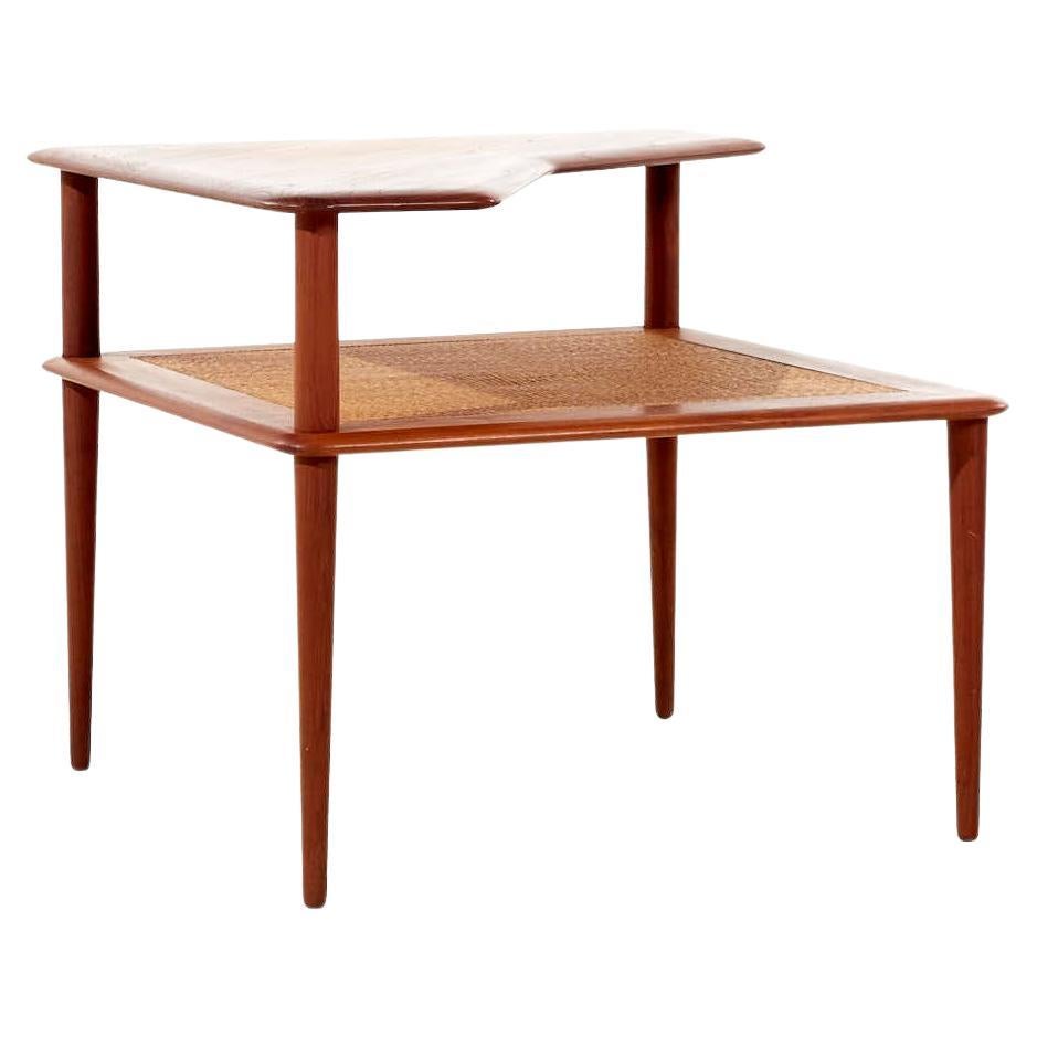 Mid- Century Modern Coffee Corner Side Table in Teak, 1950's Sweden For ...