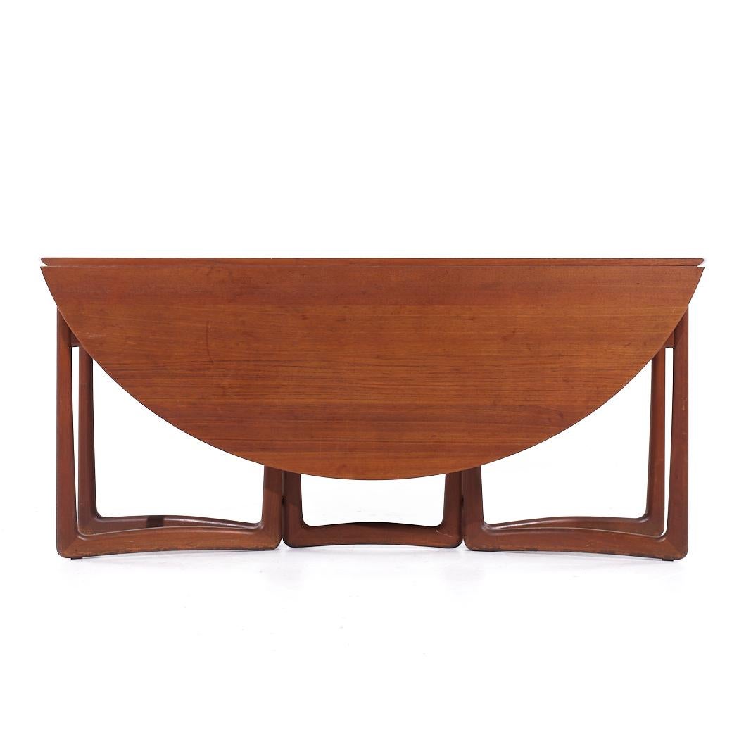 Peter Hvidt Orla Mølgaard Nielsen France and Son MCM Teak Drop Leaf ...