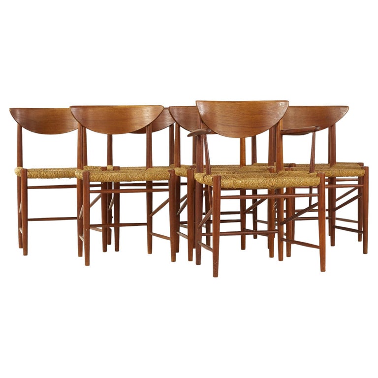 Peter Hvidt Orla Mølgaard Nielsen Mcm Model 316 Soborg Teak Dining ...